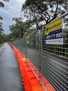 ArmorZone Water Barrier Mesh Panels Hire Archives - Readyfence.com.au