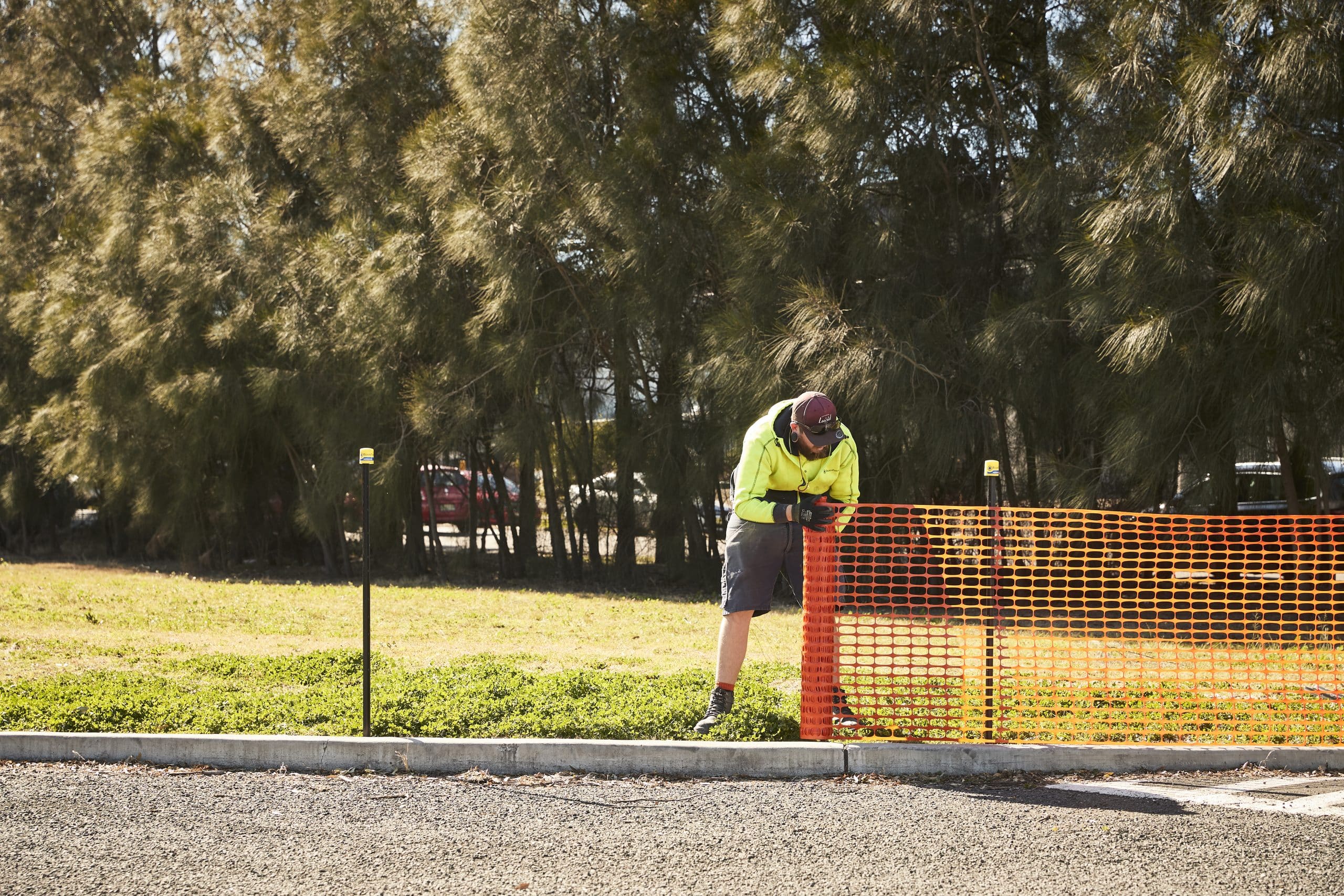 Plastic Barrier Mesh System | Ready Fence Australia